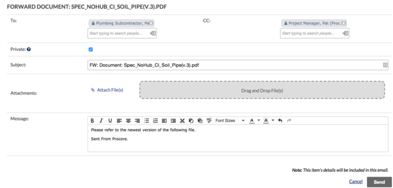 Understanding Procore Emails - SyncEzy