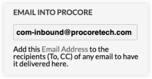 Understanding Procore Emails - SyncEzy