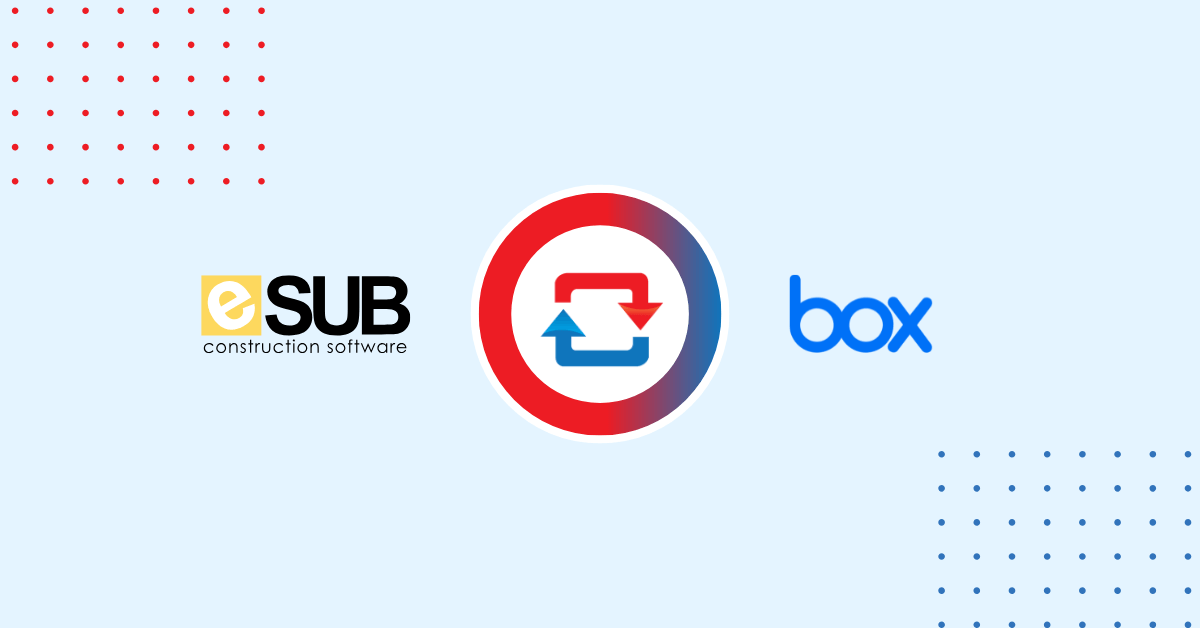 eSUB Box Integration - SyncEzy