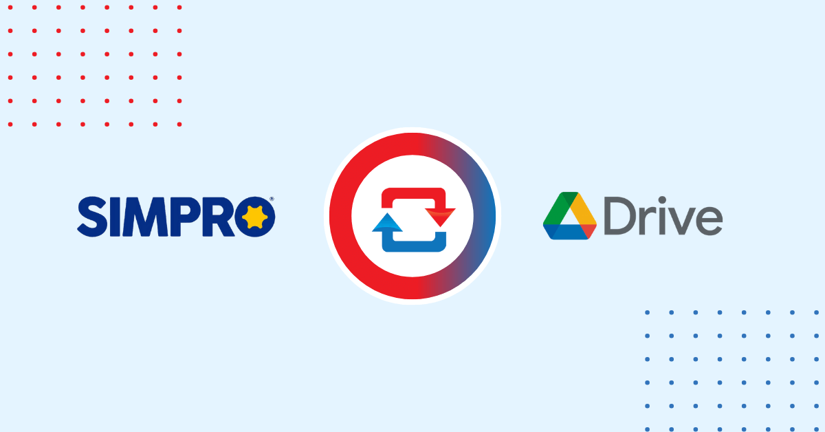 Simpro Google Drive Integration - SyncEzy