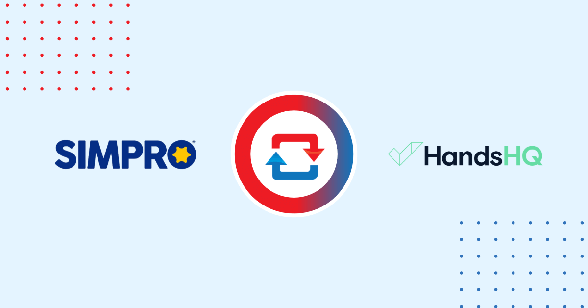 Simpro HandsHQ Integration - SyncEzy